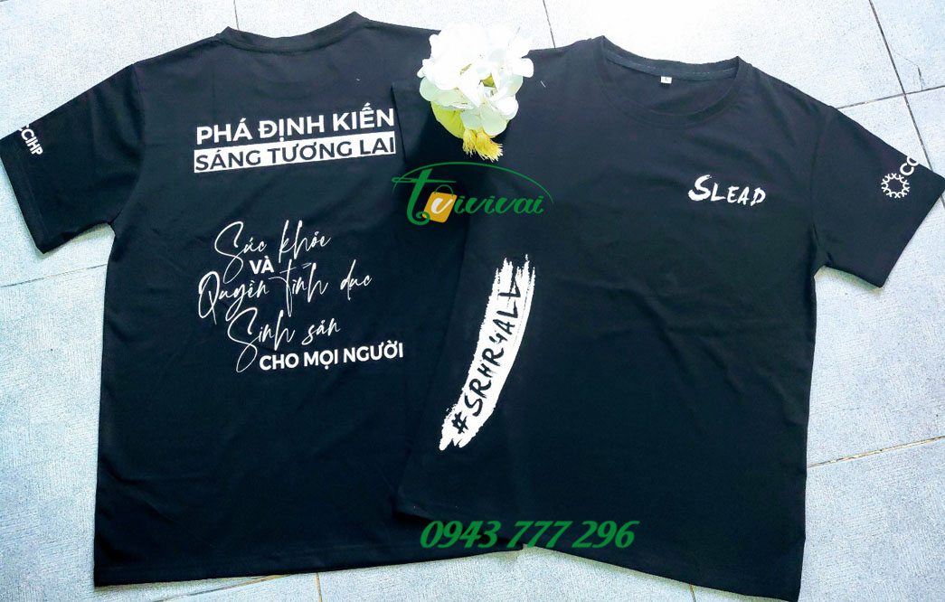 Áo Thun Đồng Phục – Trung Tâm Sáng Kiến Sức Khỏe Và Dân Số CCIHP (đợt 2 ...